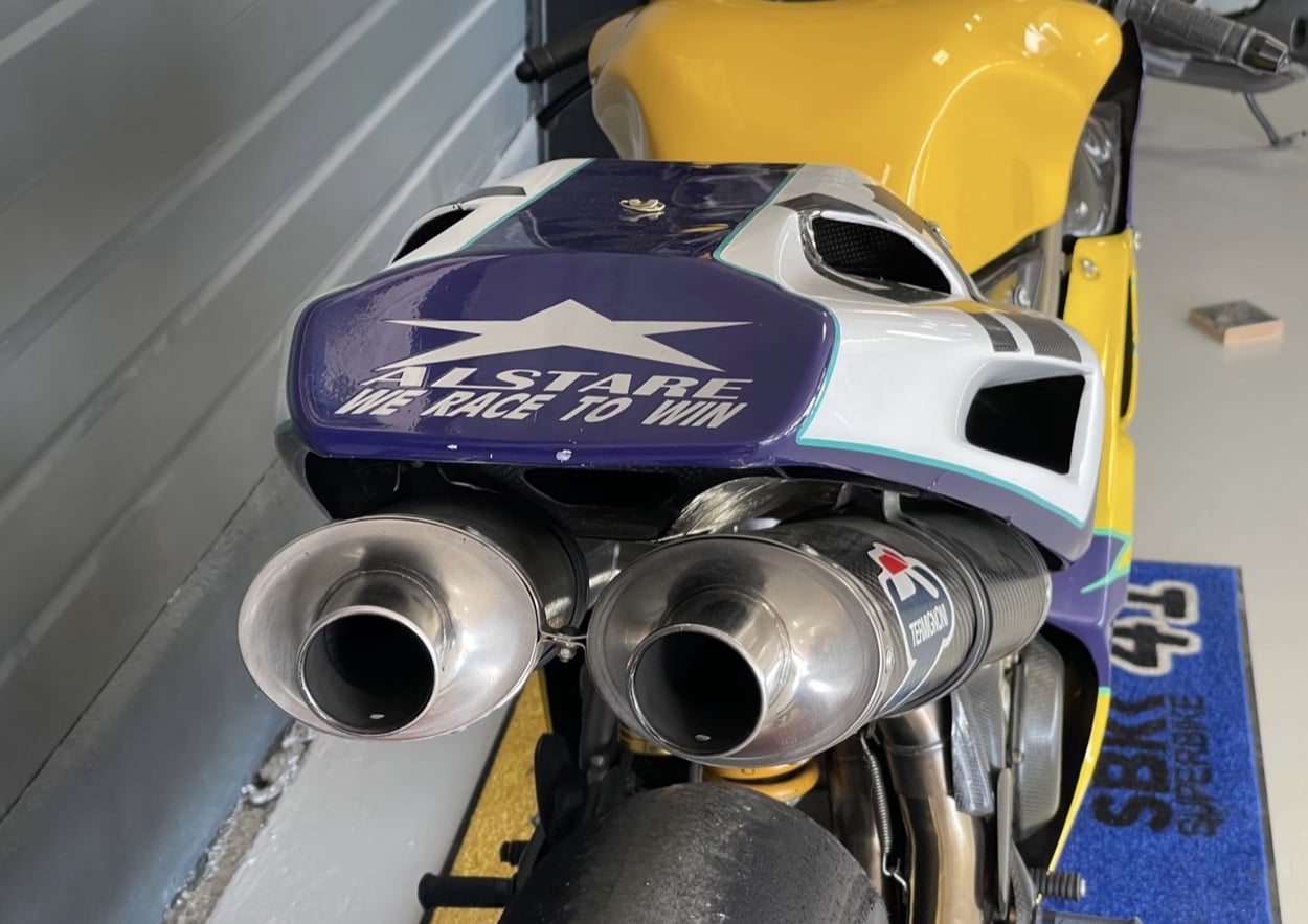 Ducati 916 RS van Michaël Paquay geveild voor €68.500