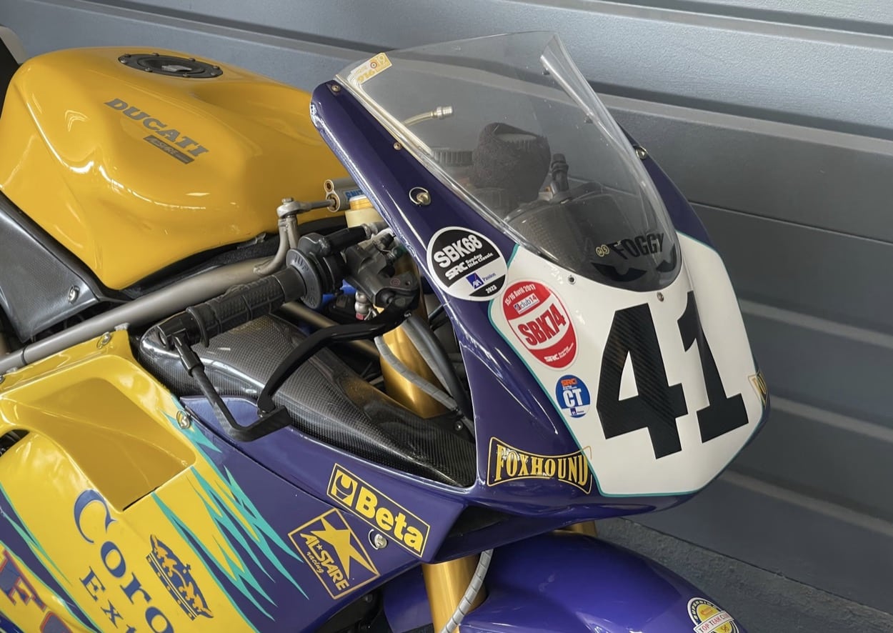 Ducati 916 RS van Michaël Paquay geveild voor €68.500