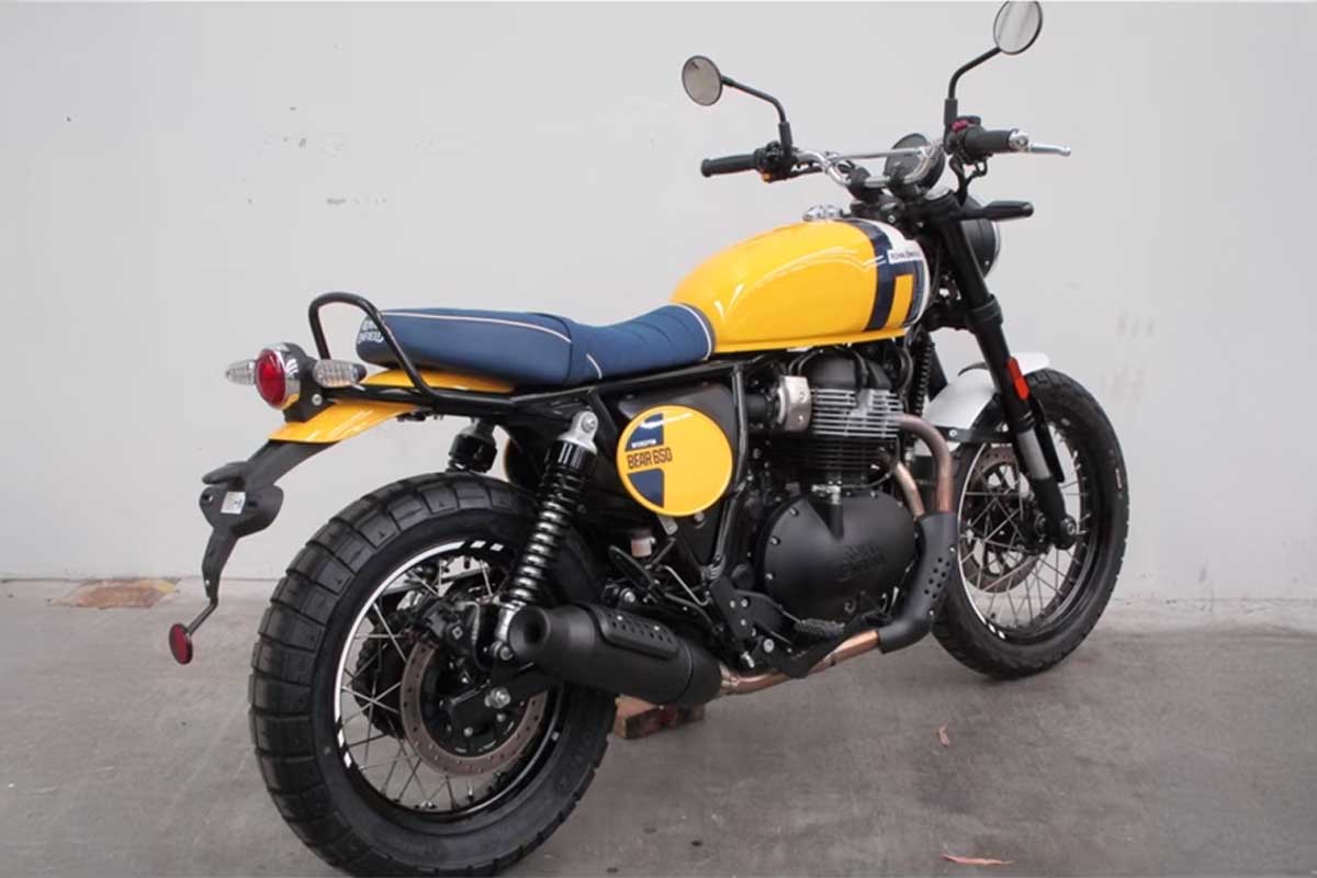 Interceptor Bear 650: Nieuwe Royal Enfield-scrambler