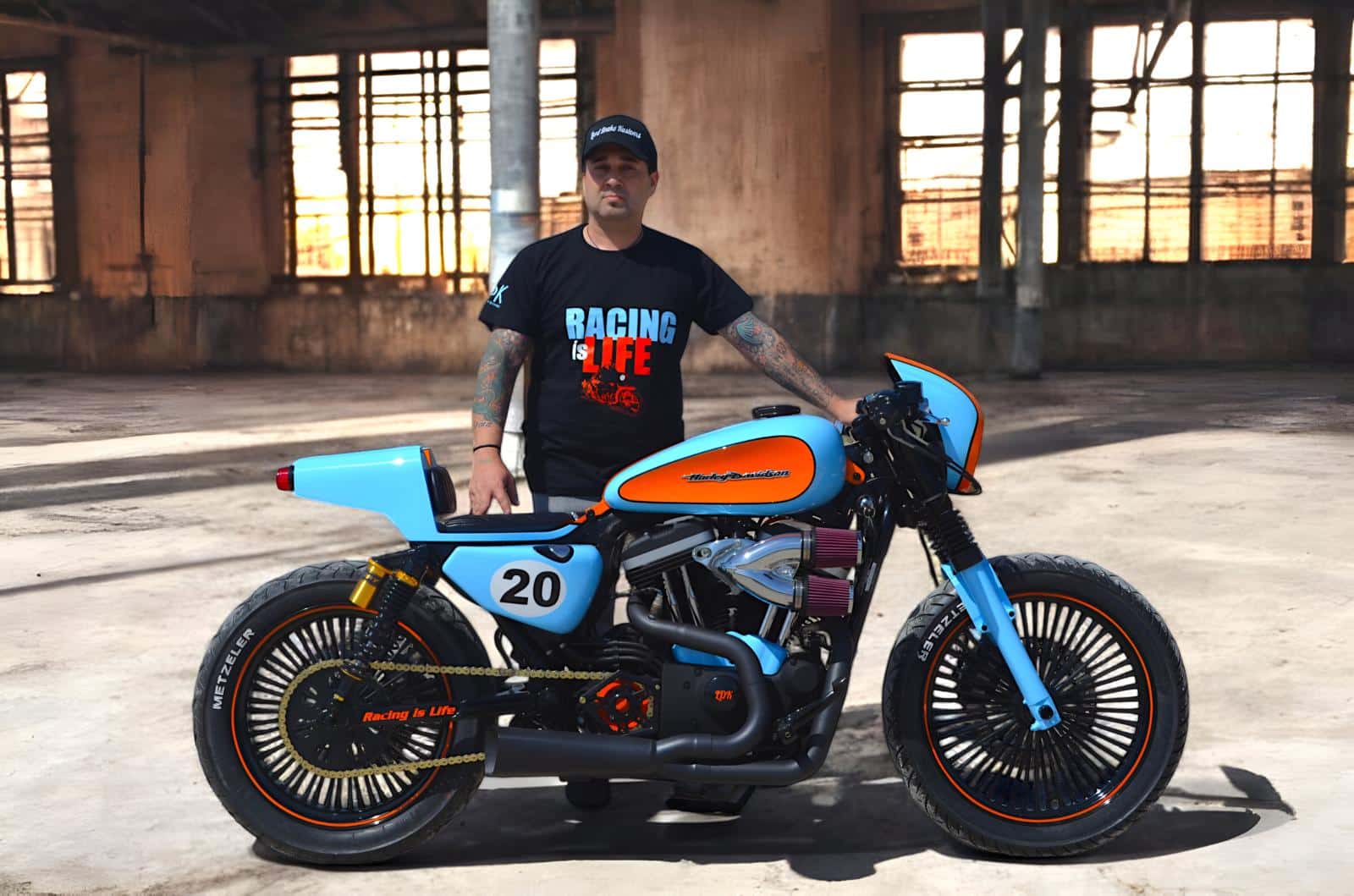 Steve McQueen tribute door Lord Drake Kustoms Steve McQueen tribute door Lord Drake Kustoms