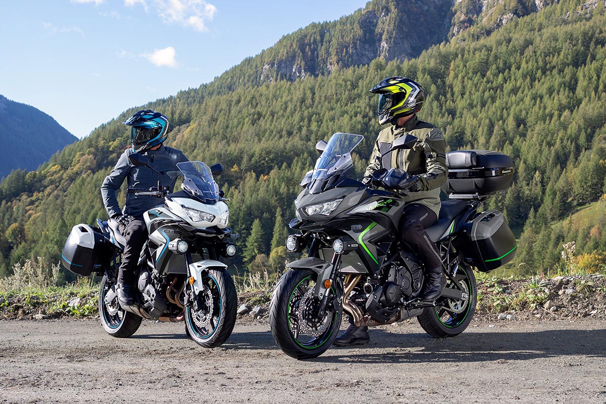 Nieuwe kleuren voor 2025 Kawasaki Versys 650 Nieuwe kleuren voor 2025 Kawasaki Versys 650
