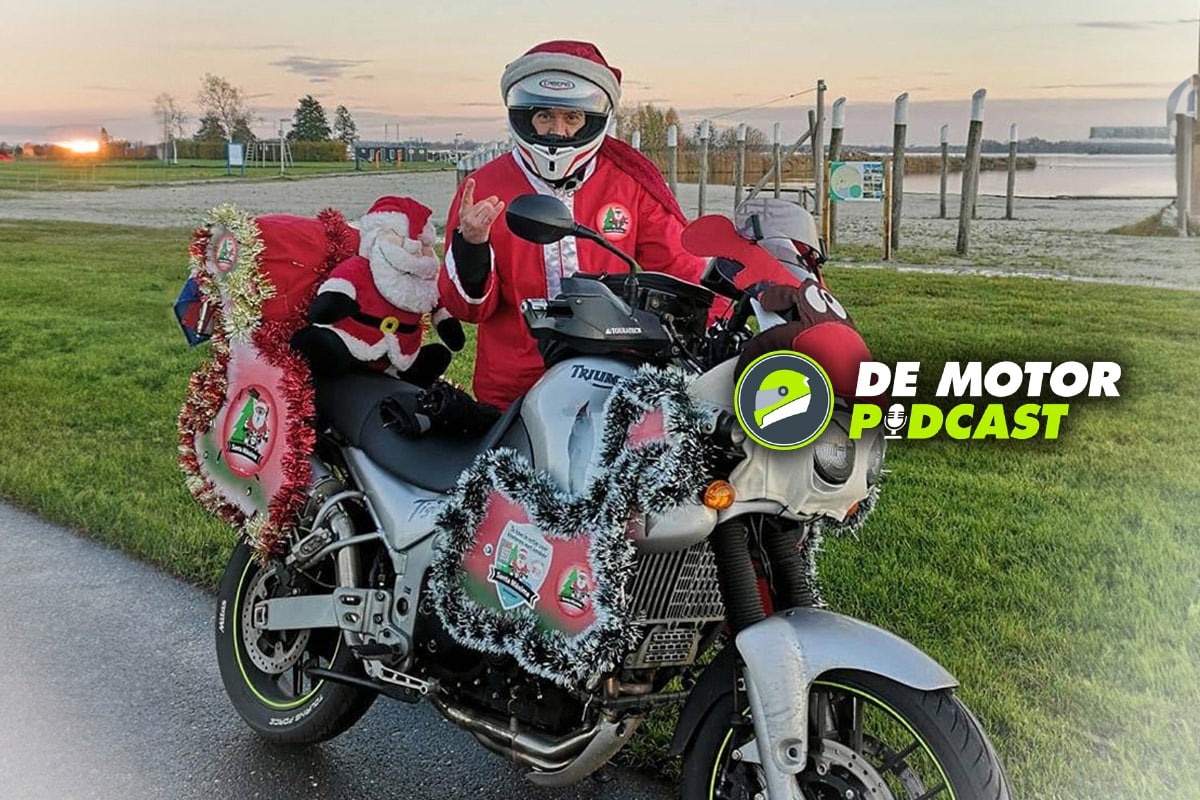 De Motor Podcast #137: als kerstman op de motor voor het goede doel