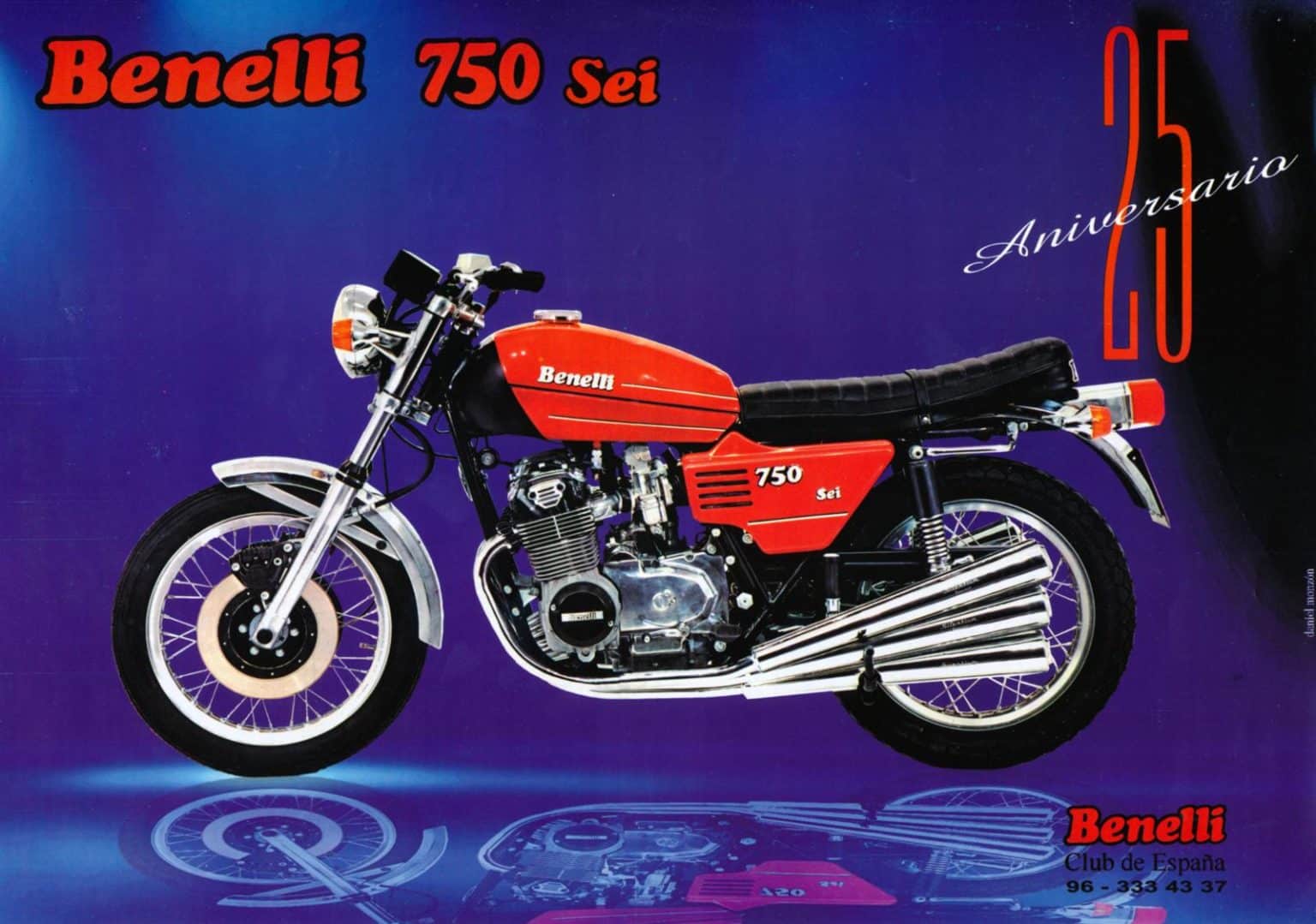 Benelli 750 Sei: Italiaanse lefmotor bestaat 50 jaar