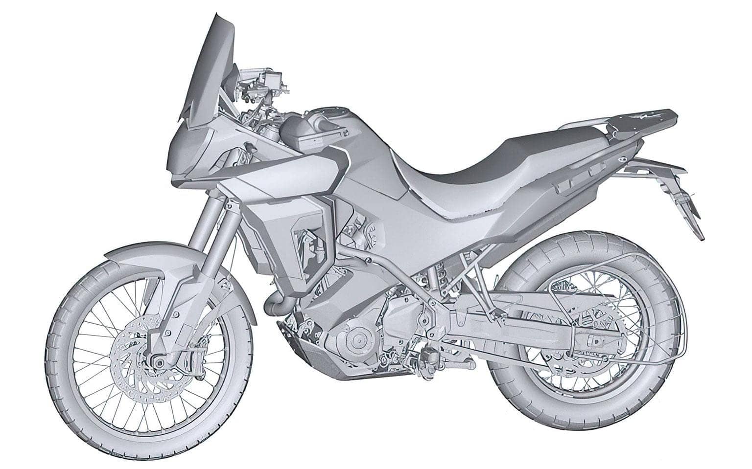 Hero XPulse 421-ontwerp onthuld via designregistratie