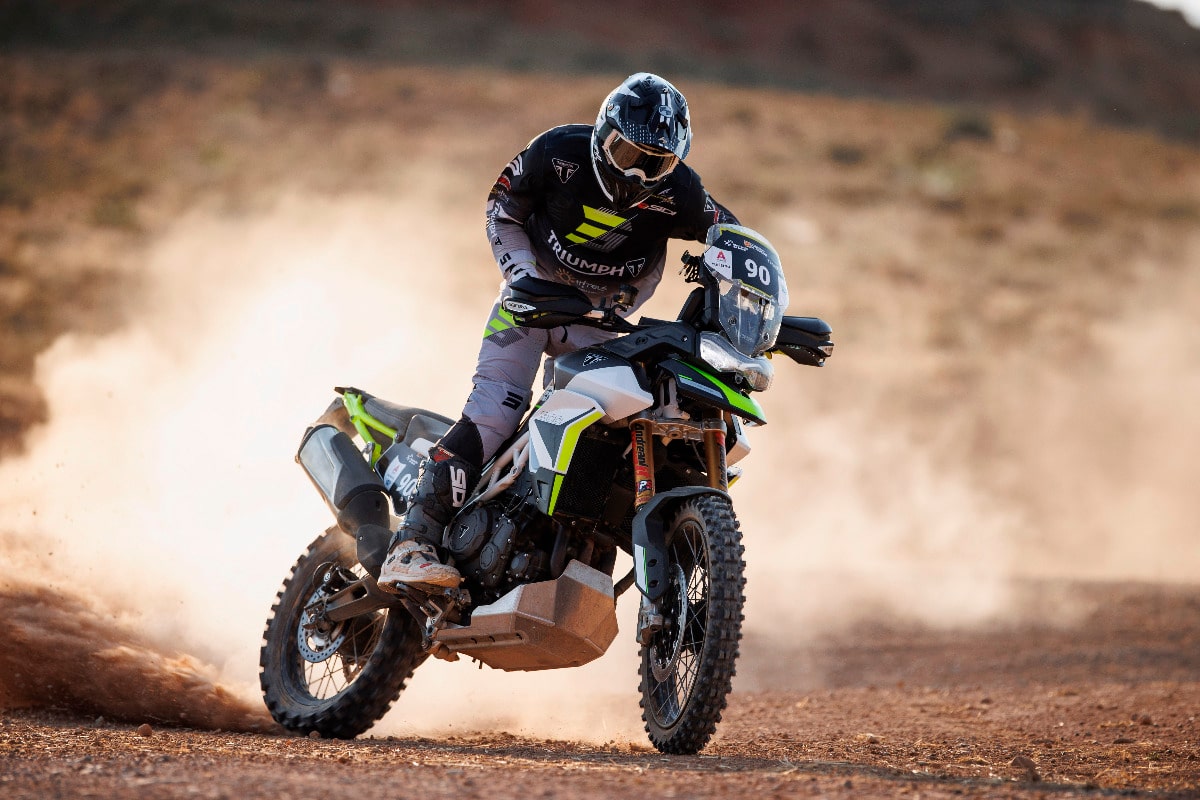 Triumph in de Dakar Rally?
