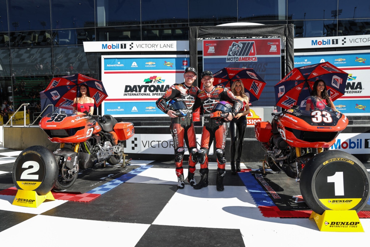 Team Harley-Davidson en Kyle Wyman schrijven geschiedenis bij Daytona 2025