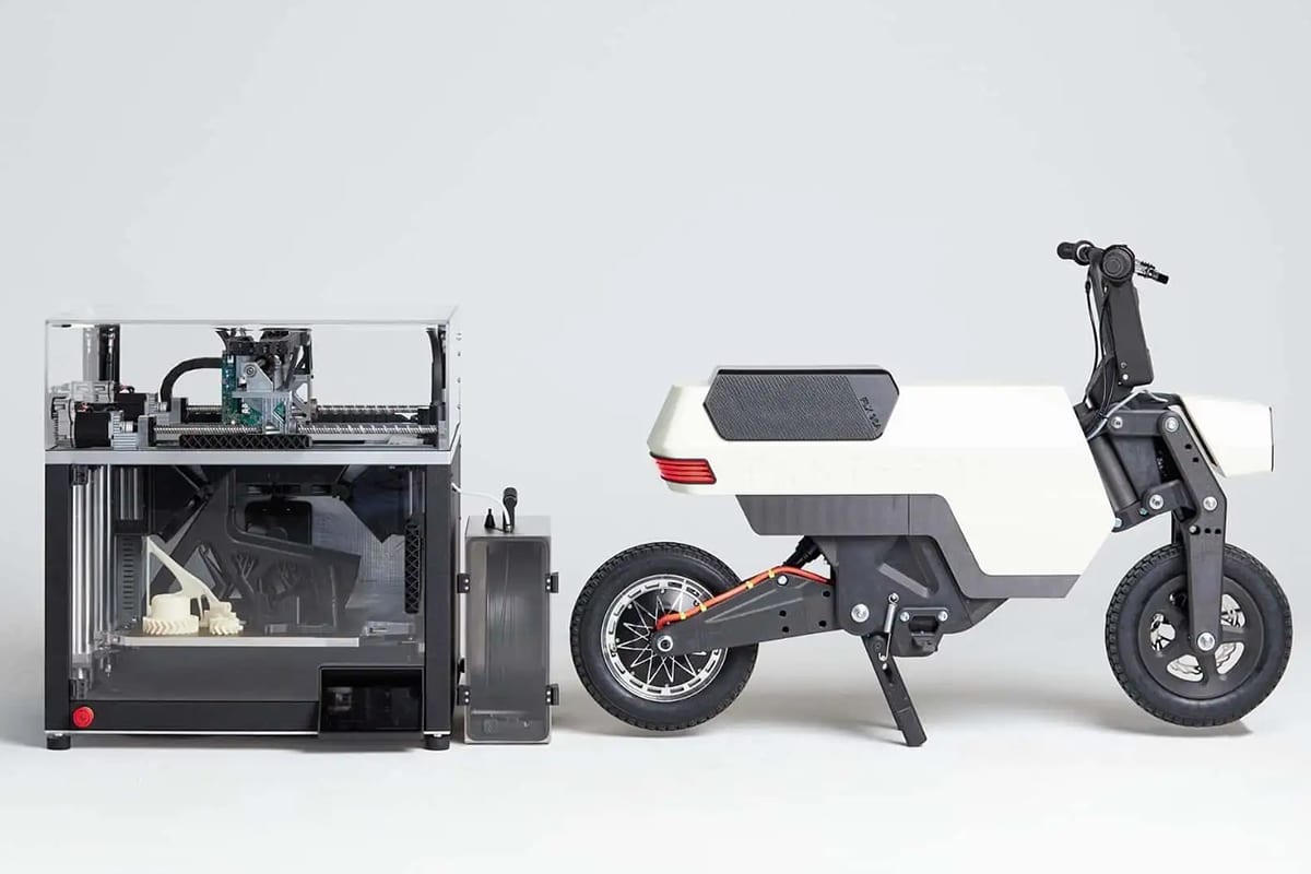 Canadees bedrijf Pantheon ontwikkelt 3D-geprinte motorfiets als ...