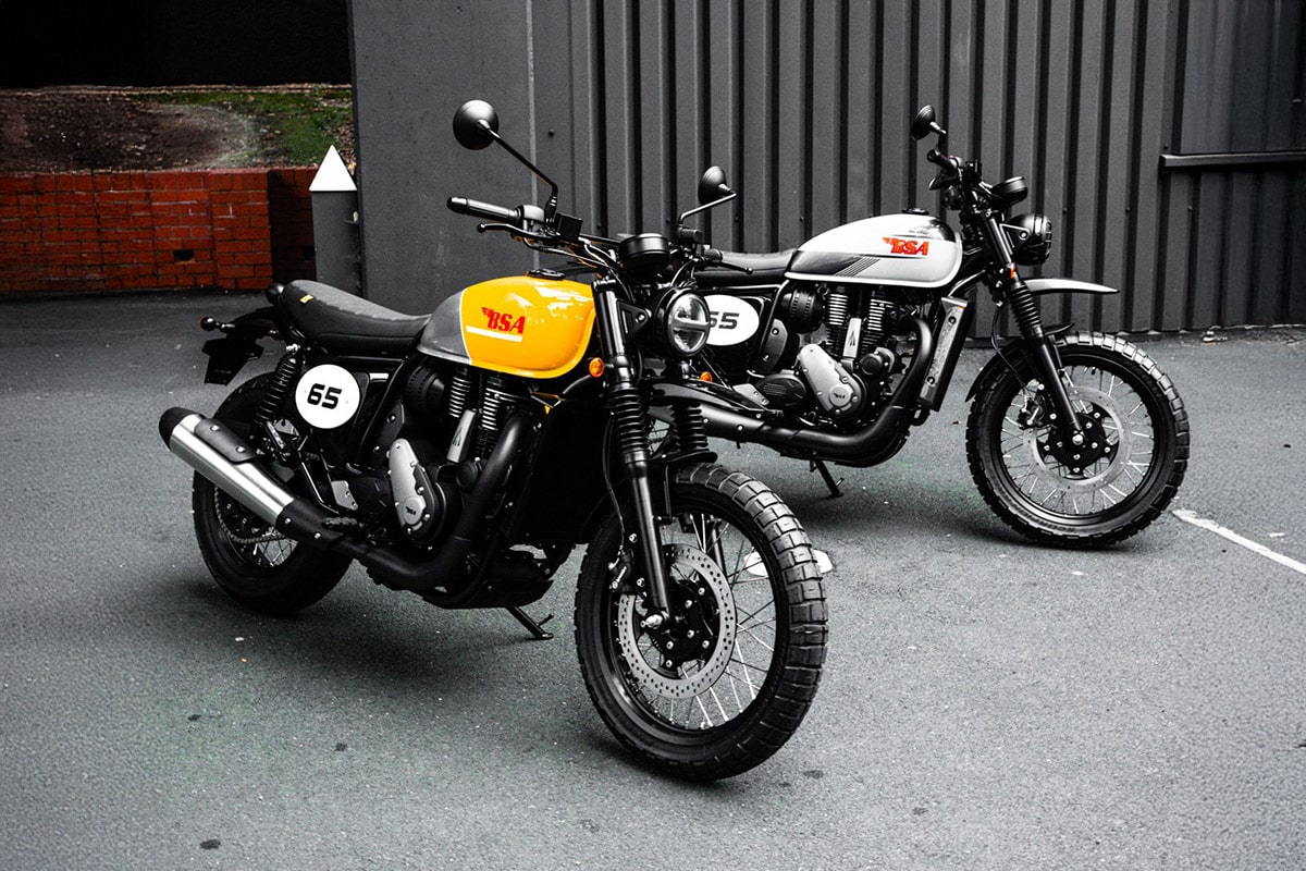 BSA Scrambler 650: klassiek ontwerp met off-road potentieel