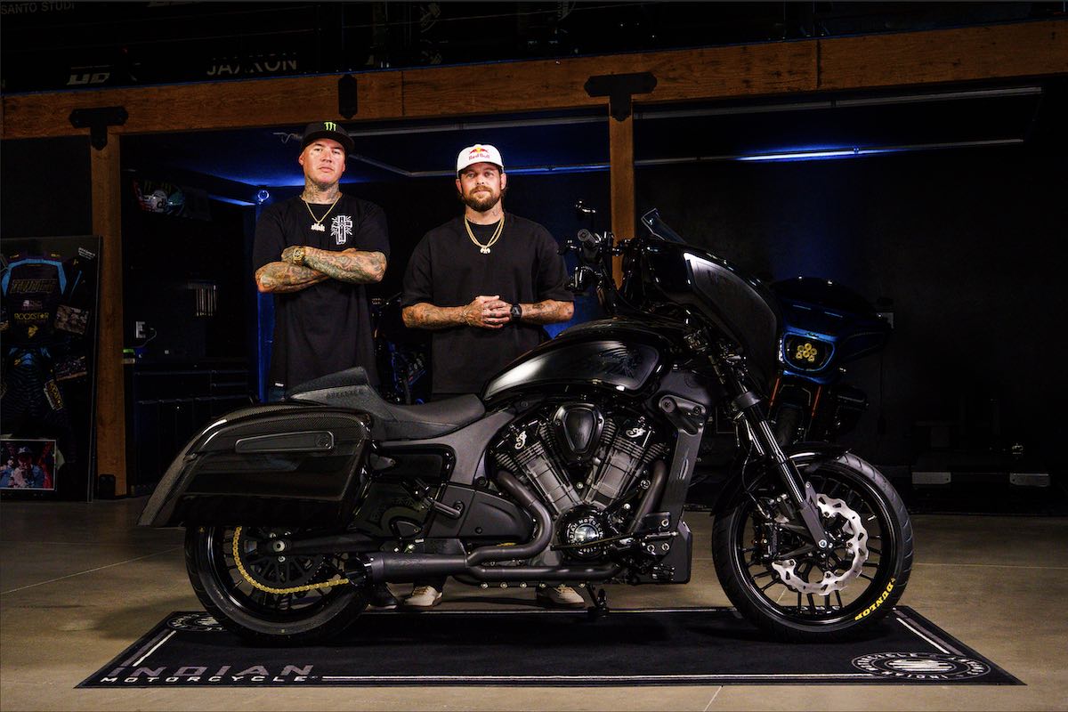 Jeremy 'Twitch' Stenberg's op maat gemaakte Indian Chieftain PowerPlus