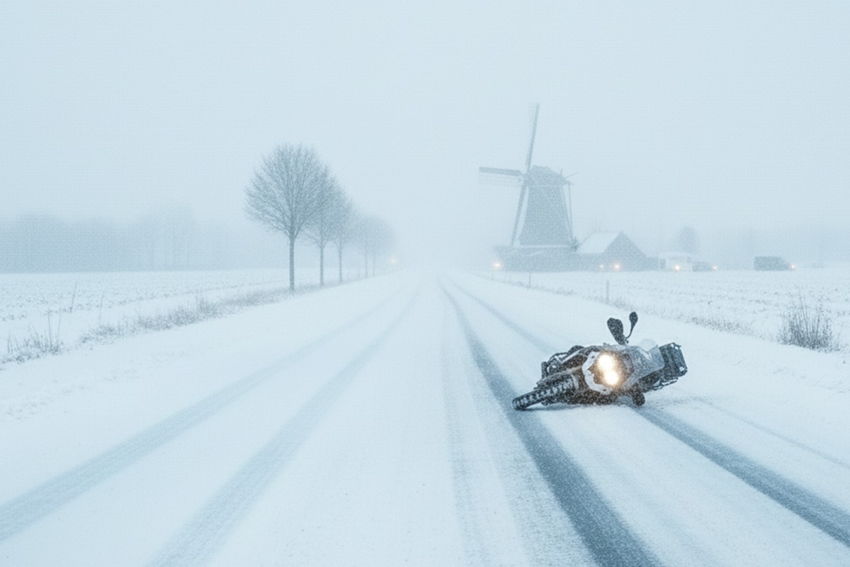 Wat gebeurt er als ik tijdens code rood toch de weg op ga en schade rij?