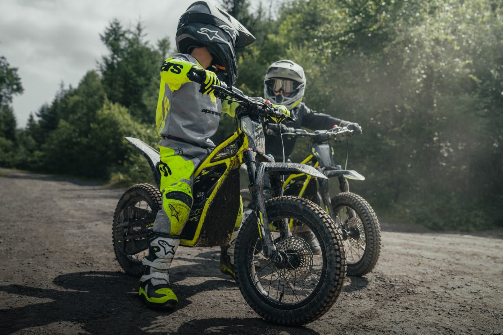 Triumph lanceert TXP off-road elektrische motorfietsen voor de jeugd