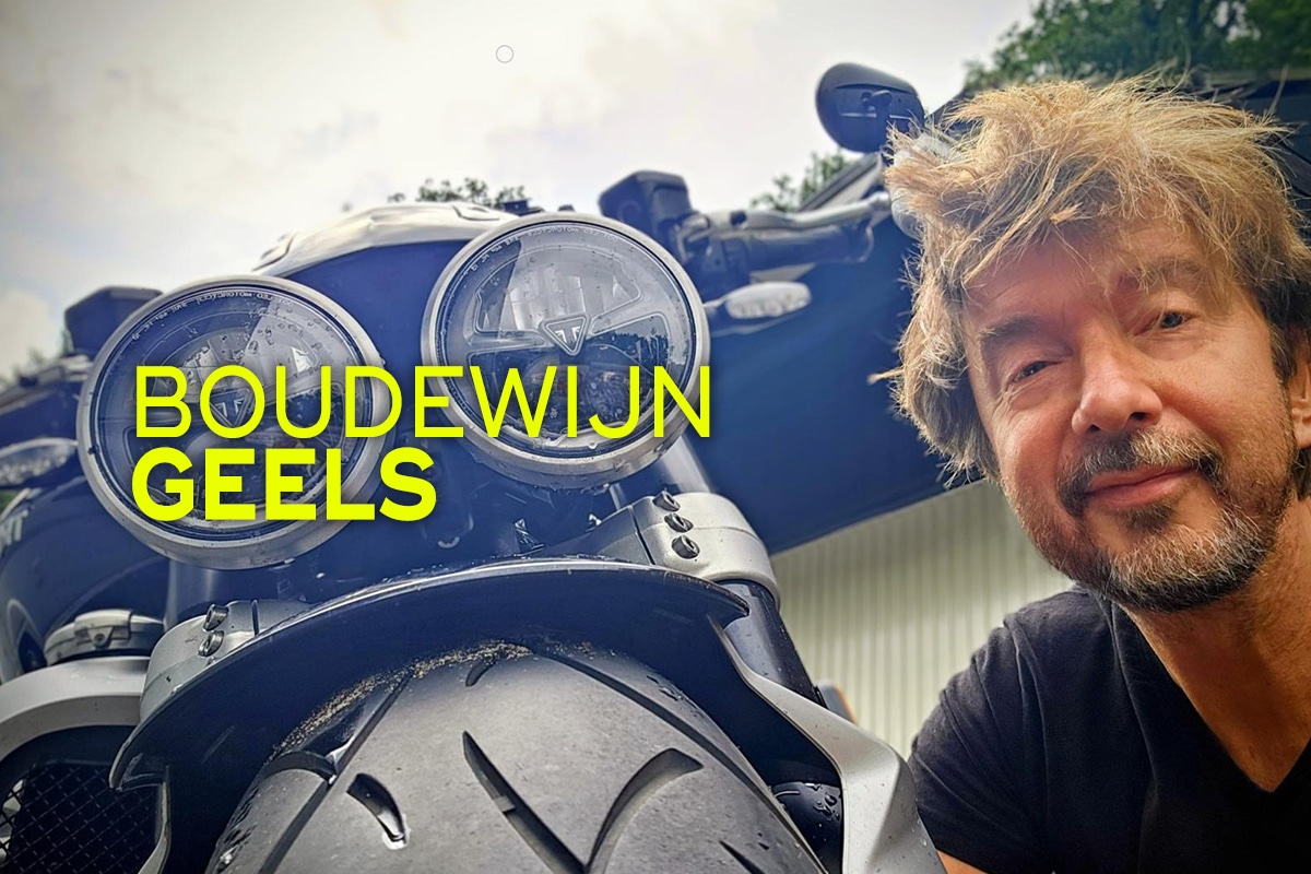 Boudewijn Geels: 'Motor kopen? Rijdt voor geen meter'