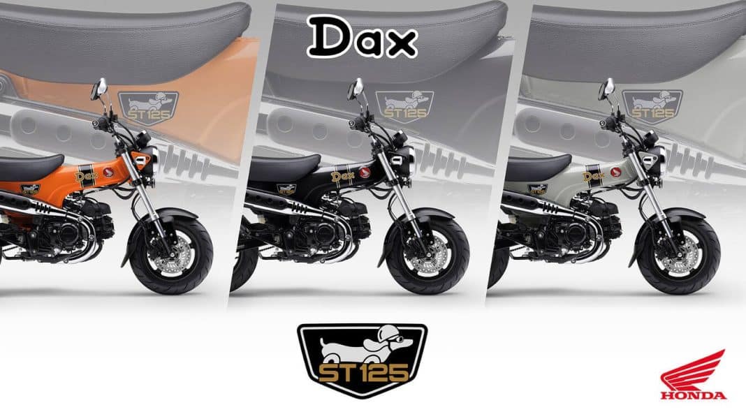 Nieuwe kleuren voor 2026 Honda Dax, Monkey en Super Cub