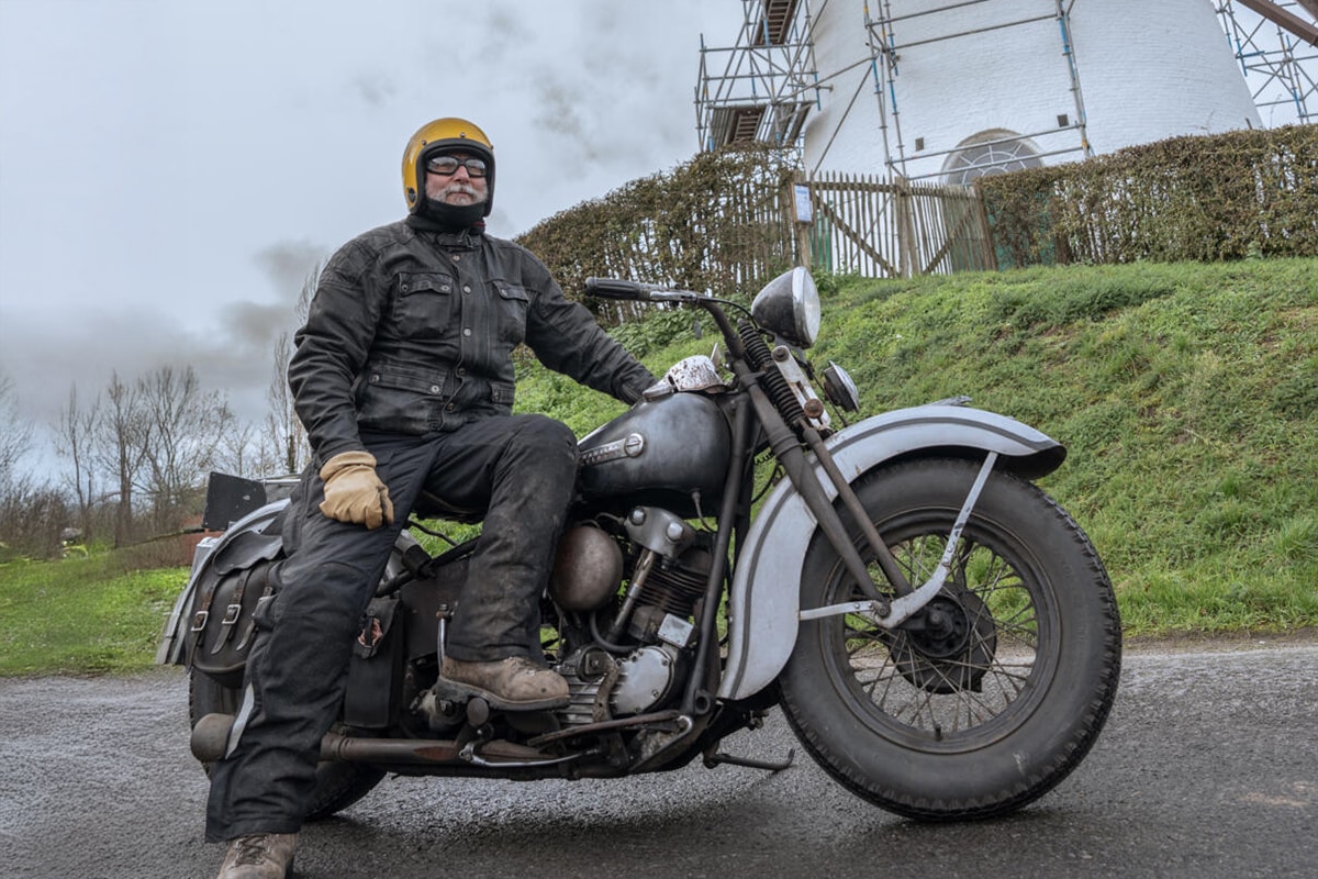 Geerts Knucklehead: dertig jaar Harley-rijden samengebald in één motor